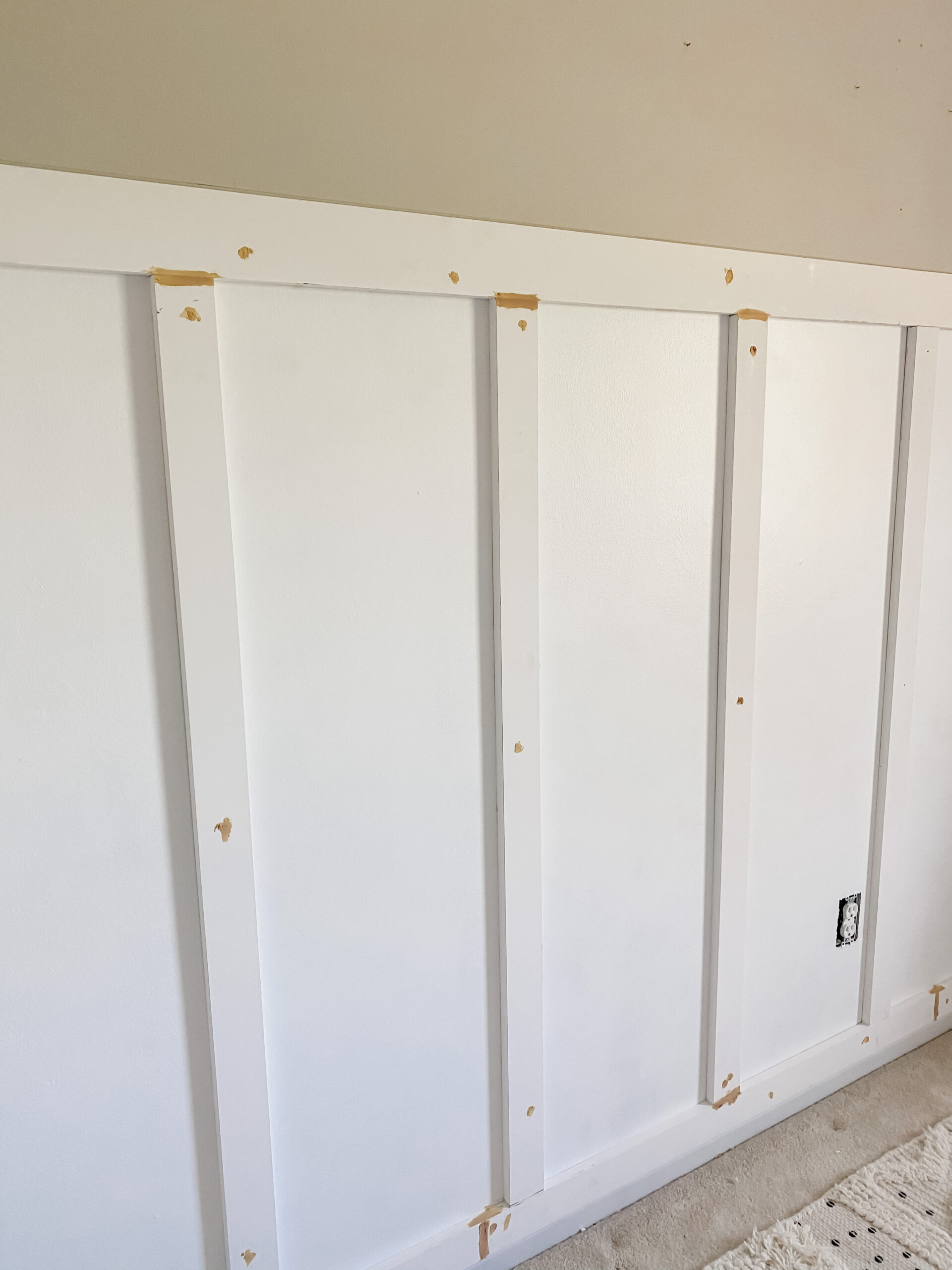 How to DIY a Board and Batten Wall - Come Stay Awhile by Amanda Vernaci ...