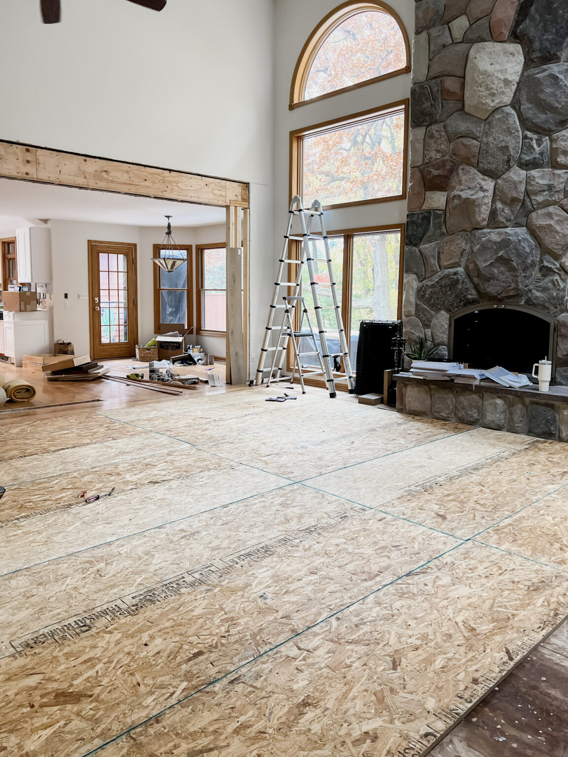 Floating Floor Installation How-To - Come Stay Awhile by Amanda Vernaci ...