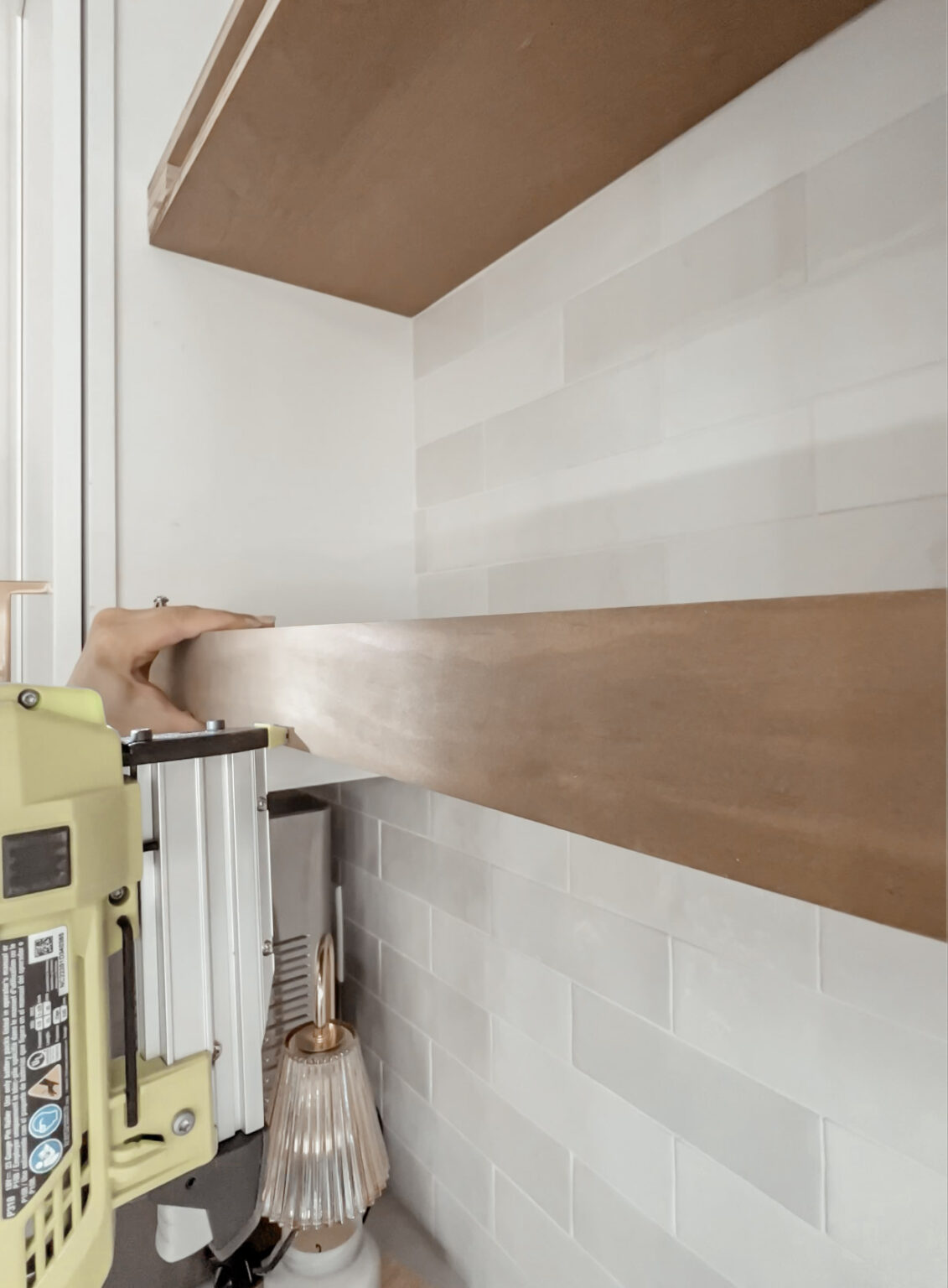 How to DIY Floating Shelves - Come Stay Awhile by Amanda Vernaci ...