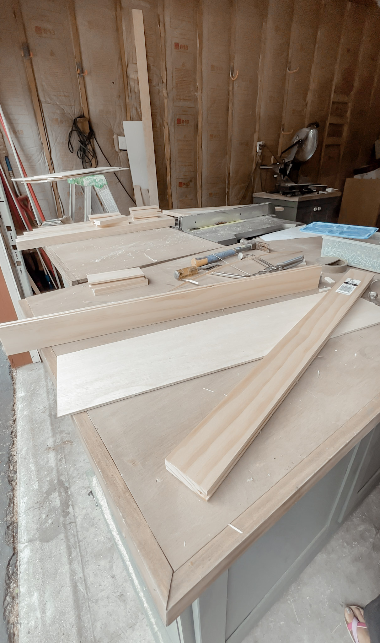 Detailed Tutorial for DIY Shaker Style Drawer Front - Come Stay Awhile ...