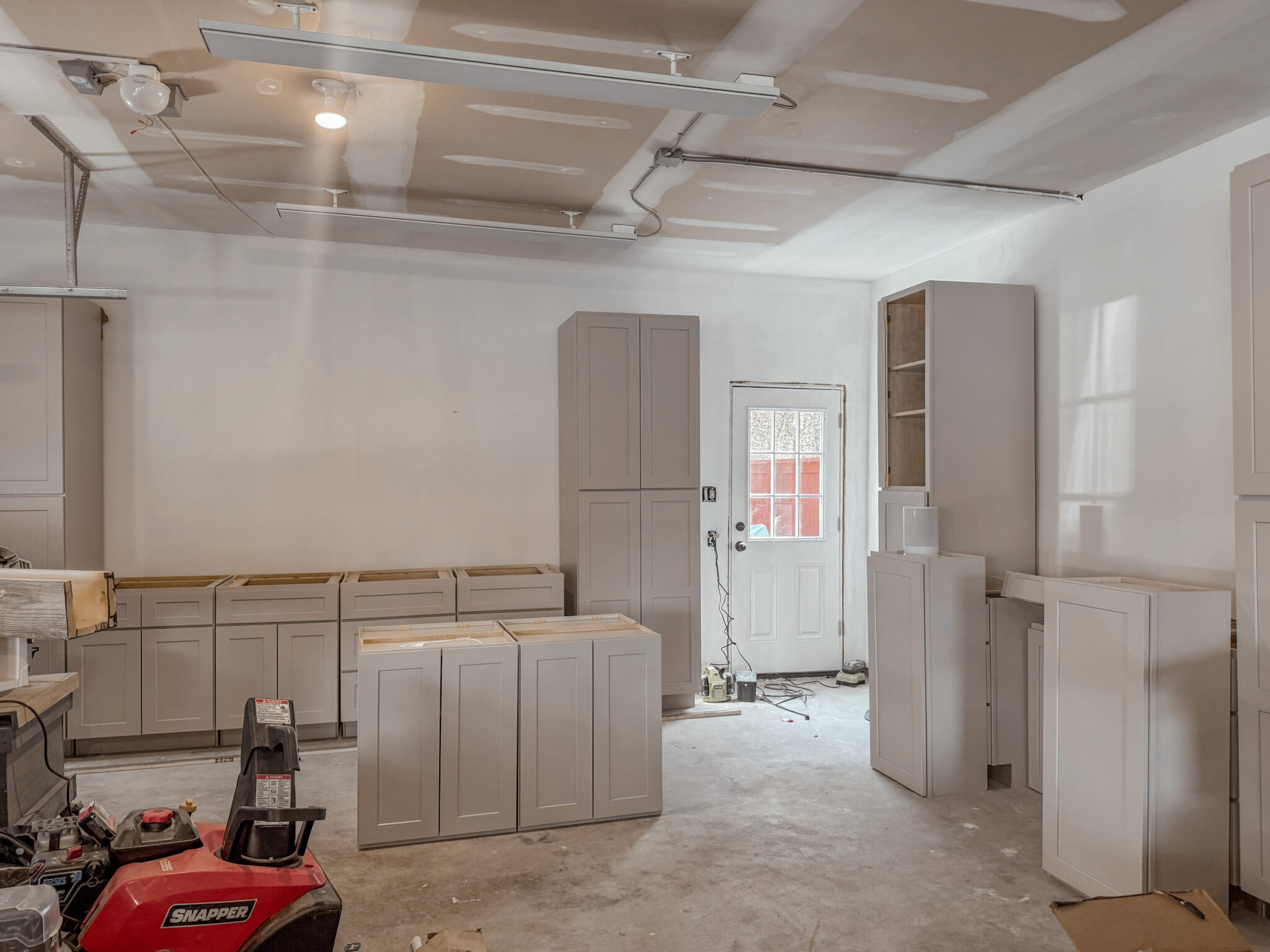 How to Hang Wall Cabinets by Yourself - Come Stay Awhile by Amanda ...