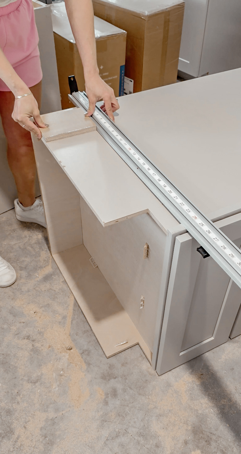 DIY Mobile Workbench: How to Add Caster Wheels to Your Cabinets - Come ...