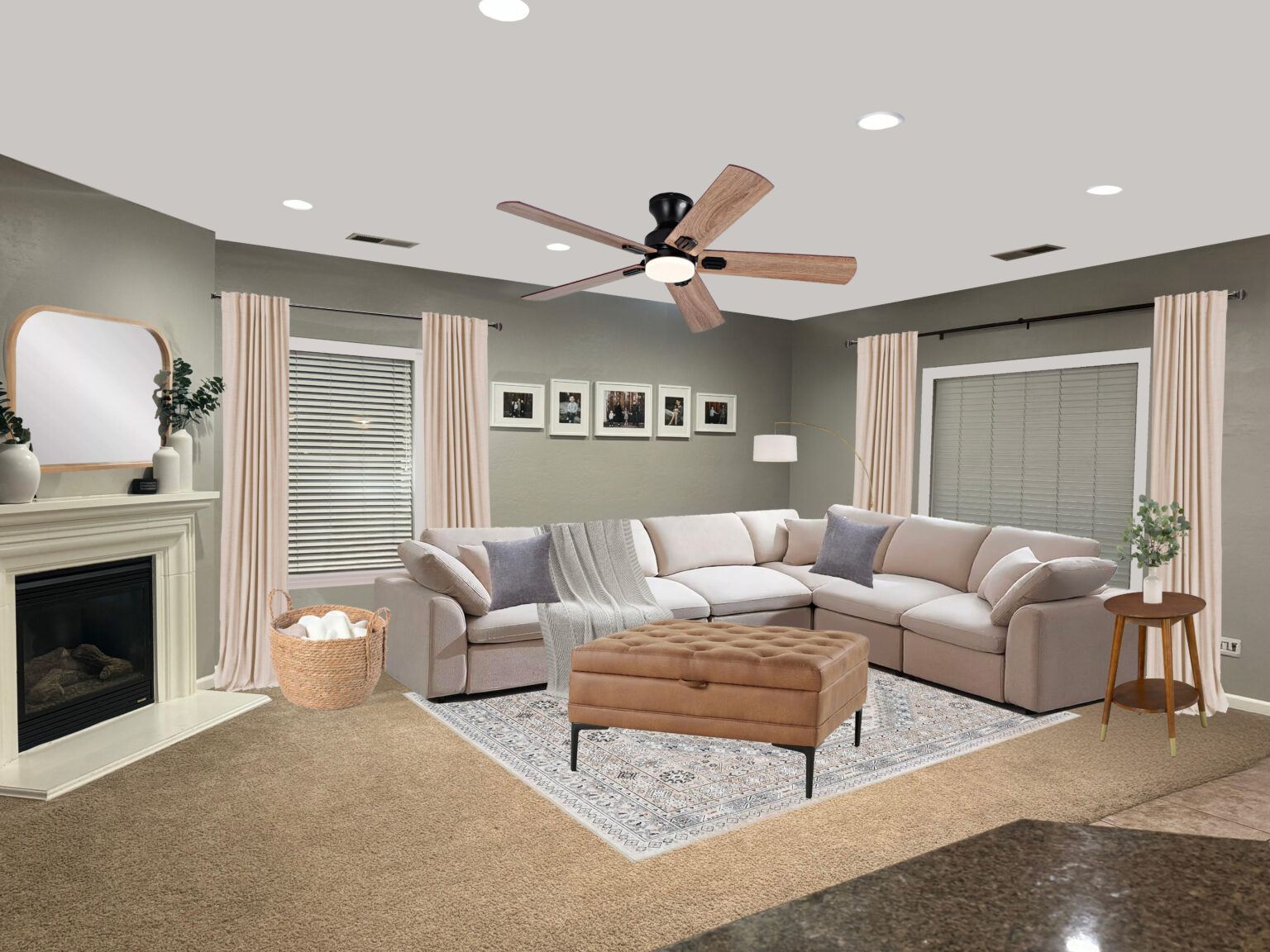 Spruce My Space: Family Friendly Living Room - Come Stay Awhile by ...