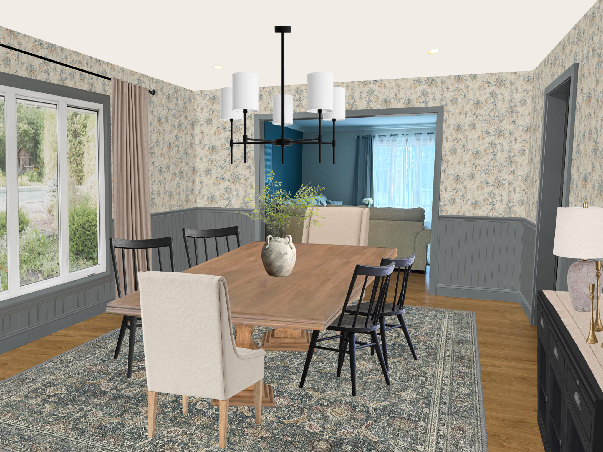 Spruce My Space: Easy Ways to Update Your 90s Dining Room - Come Stay ...