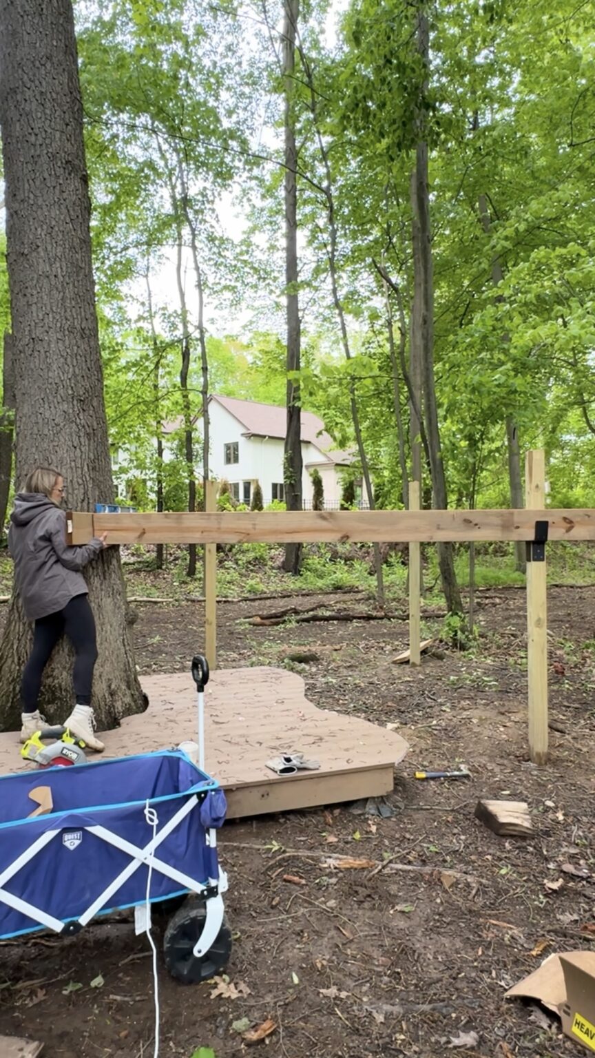Step-by-Step Guide: How I Built a DIY Treehouse - Come Stay Awhile by ...